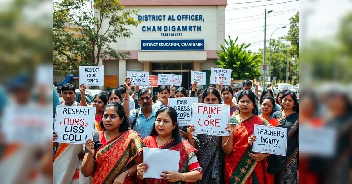 Normal classes hit as over 600 contractual teachers of Manipur govt schools stage stir, ETEducation