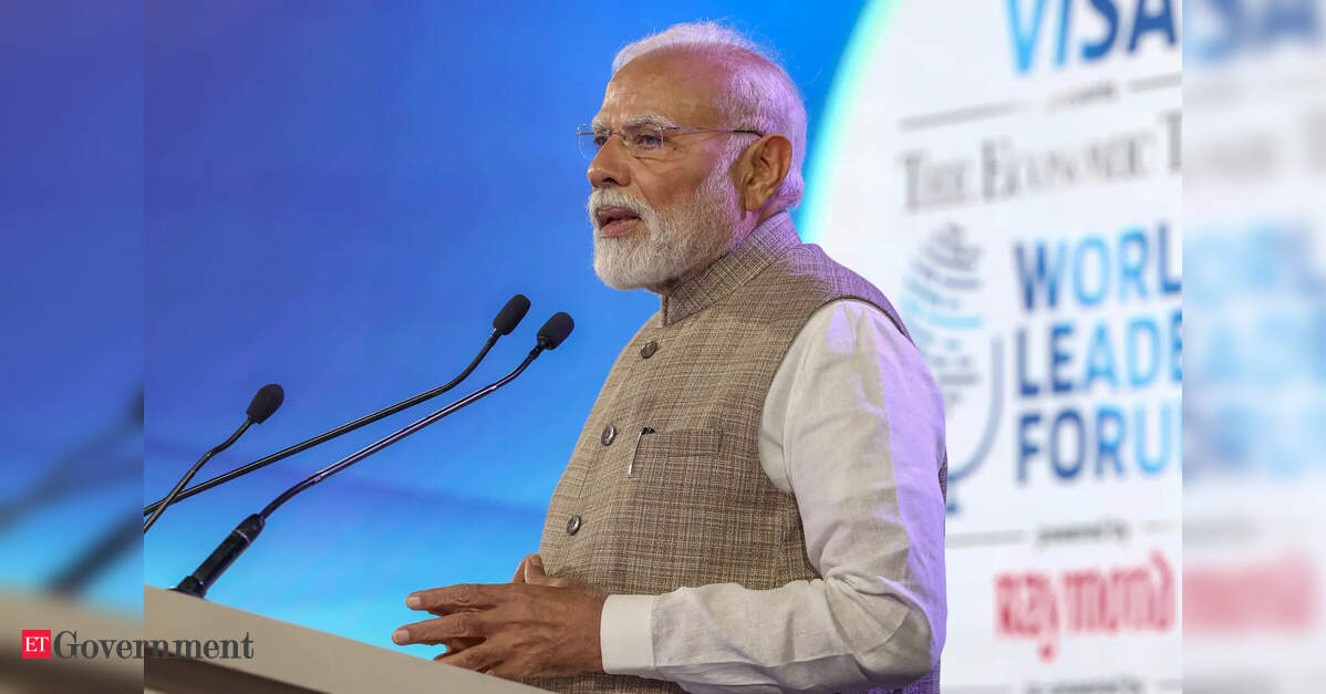 Modi's Vision for India: Reforms, Resilience, and Space Ambitions at ET World Leaders Forum ...