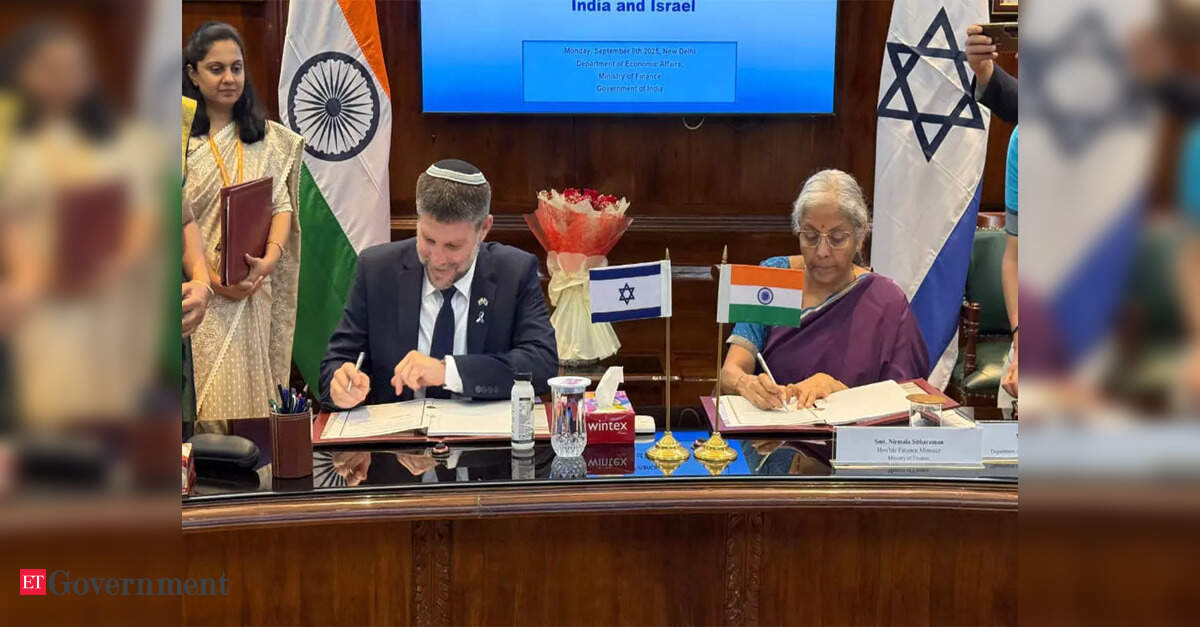 Israel and India Strengthen Economic Ties with New Bilateral Investment Agreement, ETGovernment