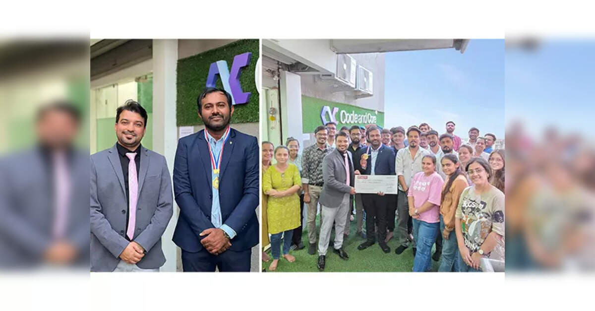 Ahmedabad IT firm Code and Core gifts Rs 1 lakh to an employee for his ...