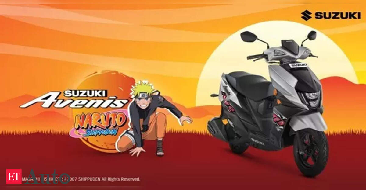 Suzuki Avenis X Naruto: Suzuki Motorcycle India Collaborates with ...
