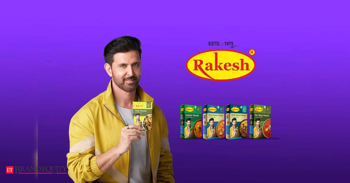 Hrithik Roshan Becomes Brand Ambassador for Rakesh Masala, ETBrandEquity