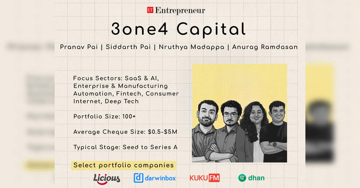 3one4 Capital: Pioneering the India-First Venture Model in Startup ...