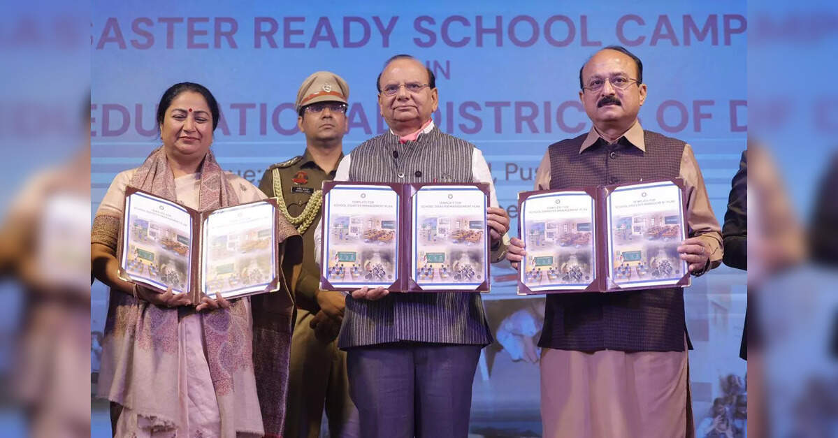 NDMA & Delhi Government launch Disaster-Ready Schools Campaign at ...