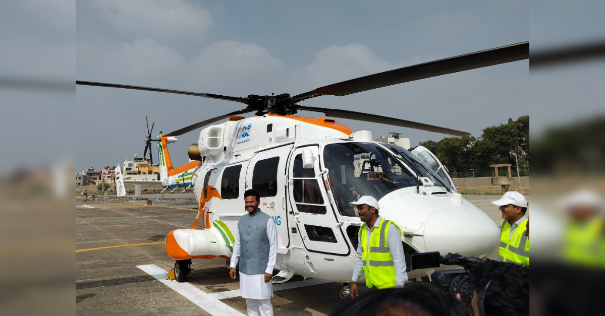 Union Civil Aviation Minister flags off next-generation helicopter ...