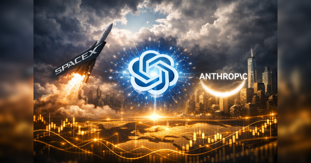 Tech Giants SpaceX, OpenAI, and Anthropic Set for Historic IPOs in 2026 ...