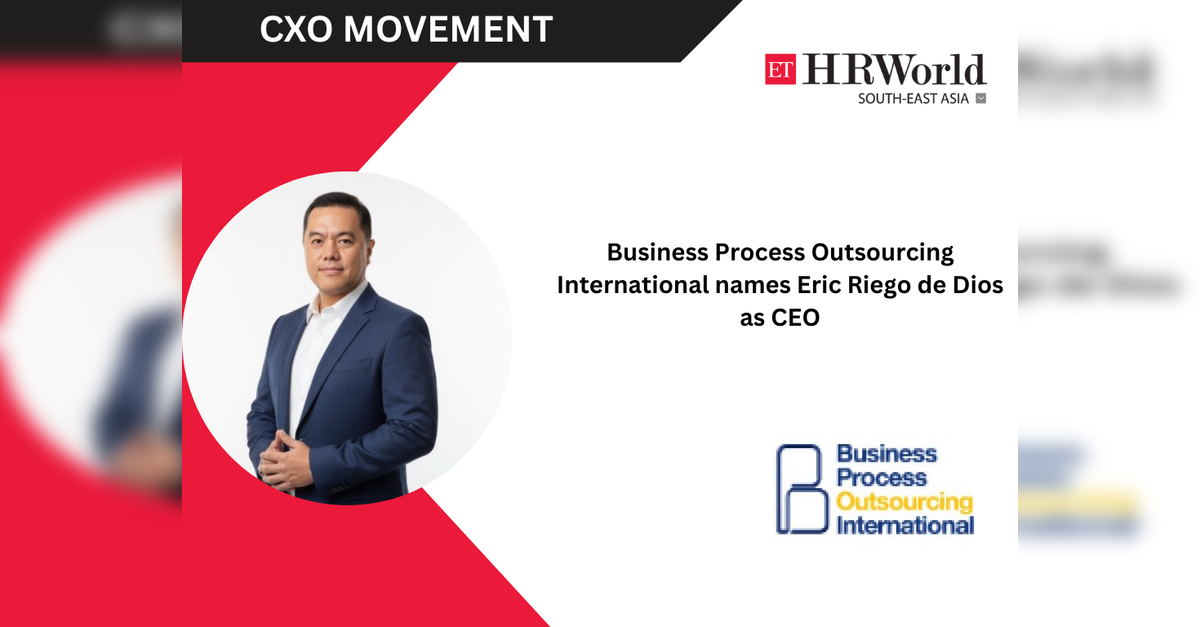 Eric Riego de Dios Appointed CEO of Business Process Outsourcing ...