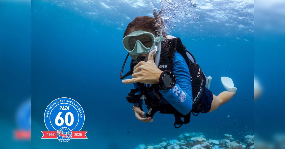 PADI Celebrates 60 Years of Diving and Ocean Conservation, ETTravelWorld