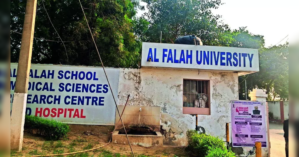 ED may attach Al Falah University campus under anti-money laundering ...