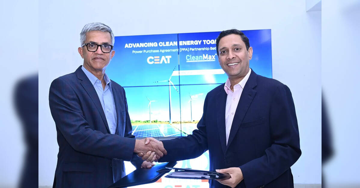 CEAT Teams Up with CleanMax for Major Renewable Energy Initiative ...