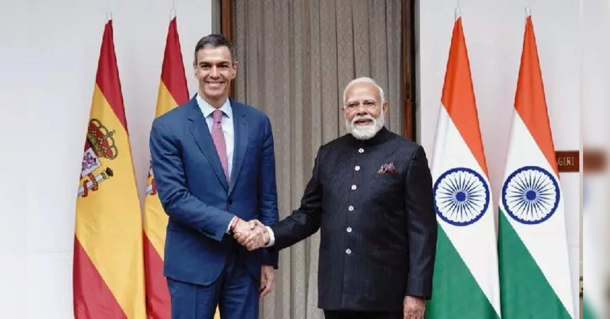 PM Modi, Spanish President Sanchez discuss deepening trade, economic ...