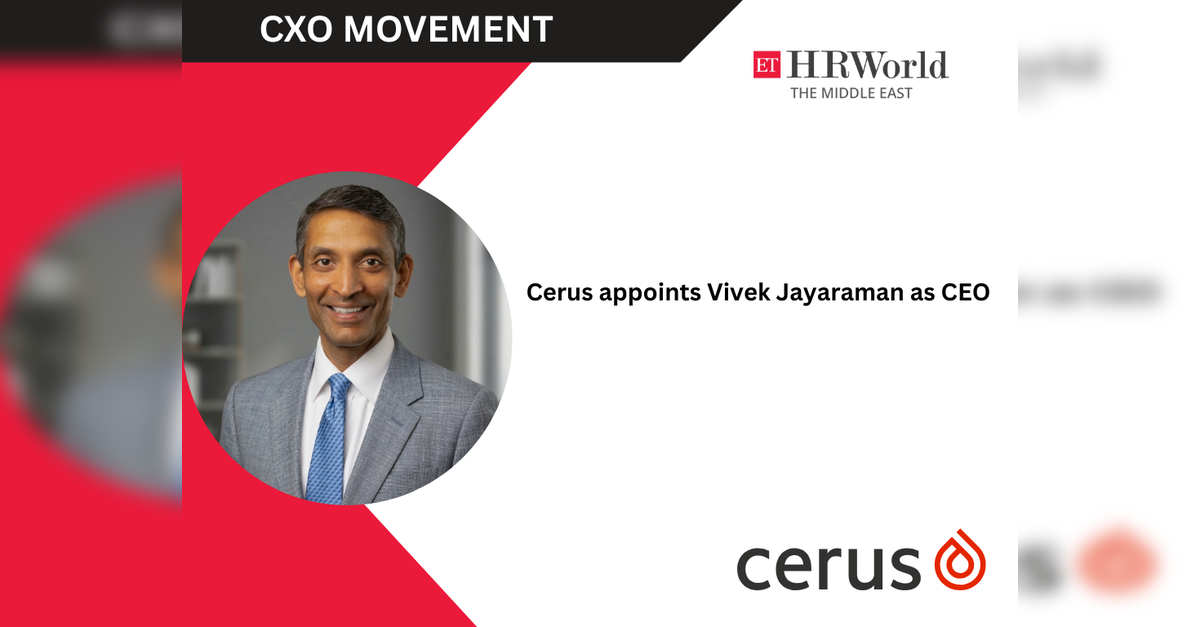 Cerus Corporation Announces Vivek Jayaraman as New CEO, Obi Greenman ...