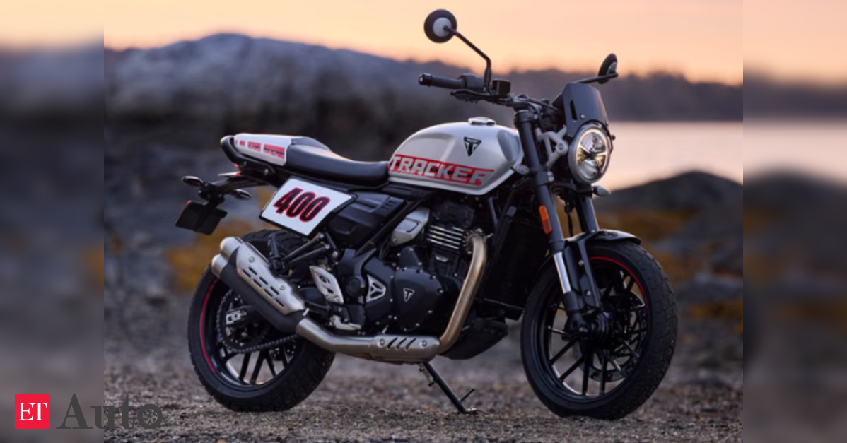 Triumph Motorcycles launches the Tracker 400 in India at ₹2.46 lakh ...