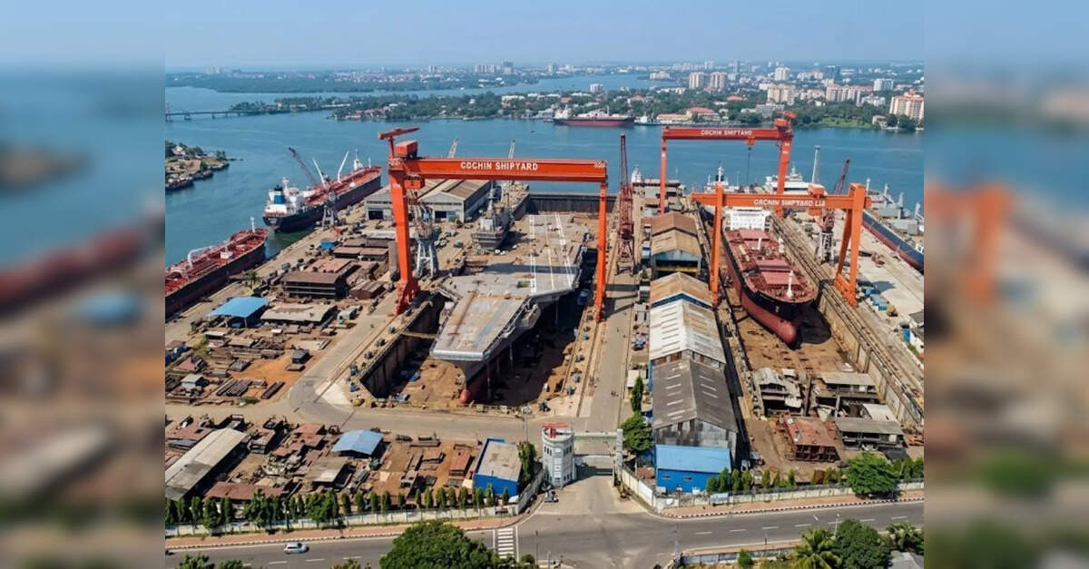 Cochin Shipyard Investment: Cochin Shipyard to invest in deeptech ...