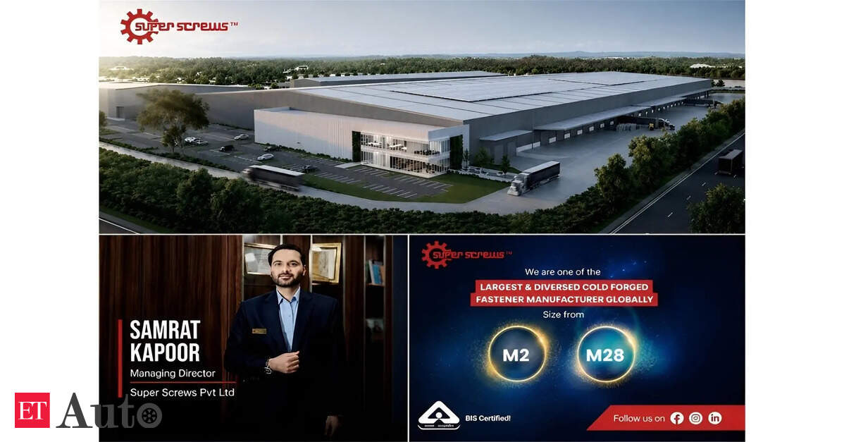 Super Screws Launches State-of-the-Art Cold Forging Facility in Haryana ...