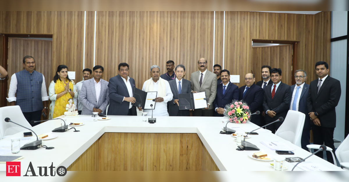 Toyota signs MoU with Karnataka govt to set up 300-acre technology ...