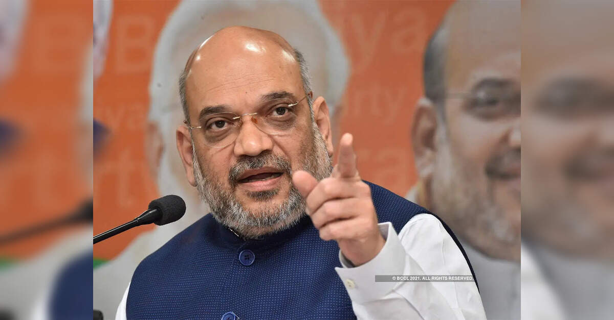 Amit Shah lays foundation stones for development projects worth ₹340 ...