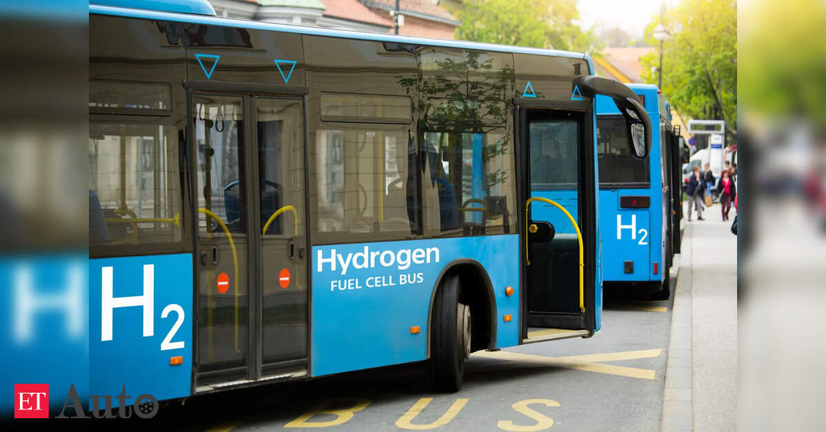 Delhi government plans to operate two hydrogen fuel buses in tie-up ...