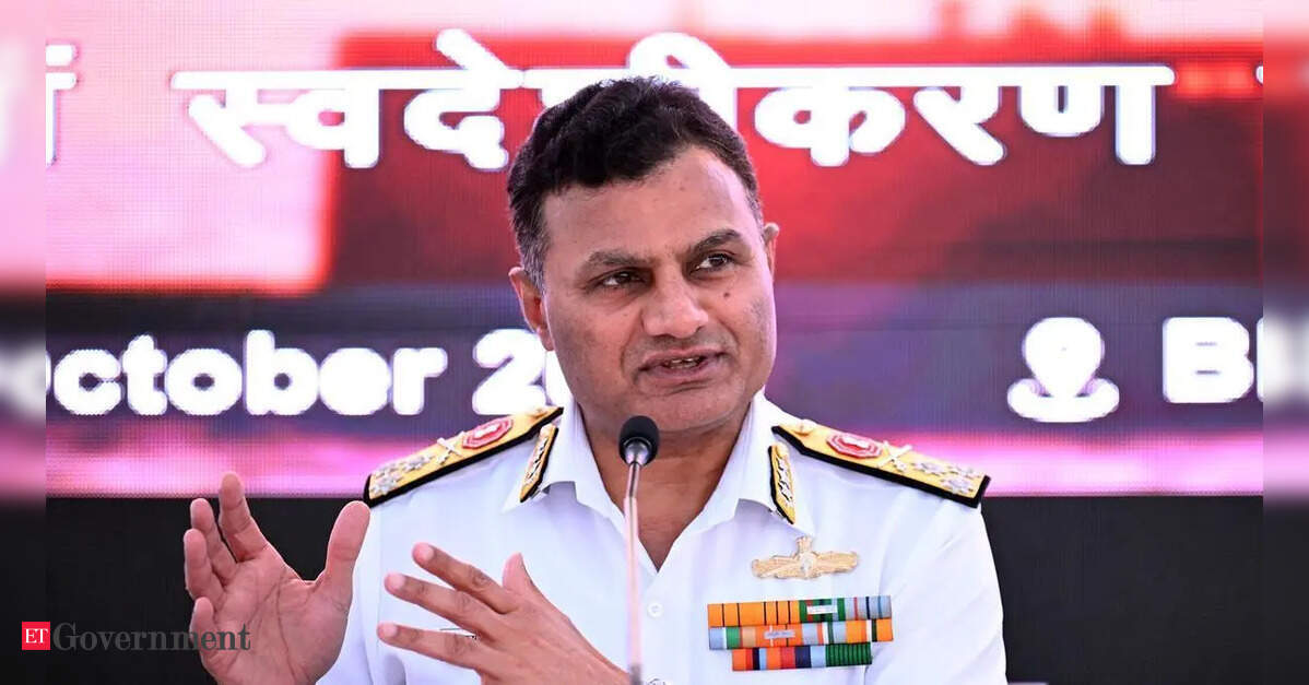 Admiral Krishna Swaminathan takes charge as new Navy chief, ETGovernment