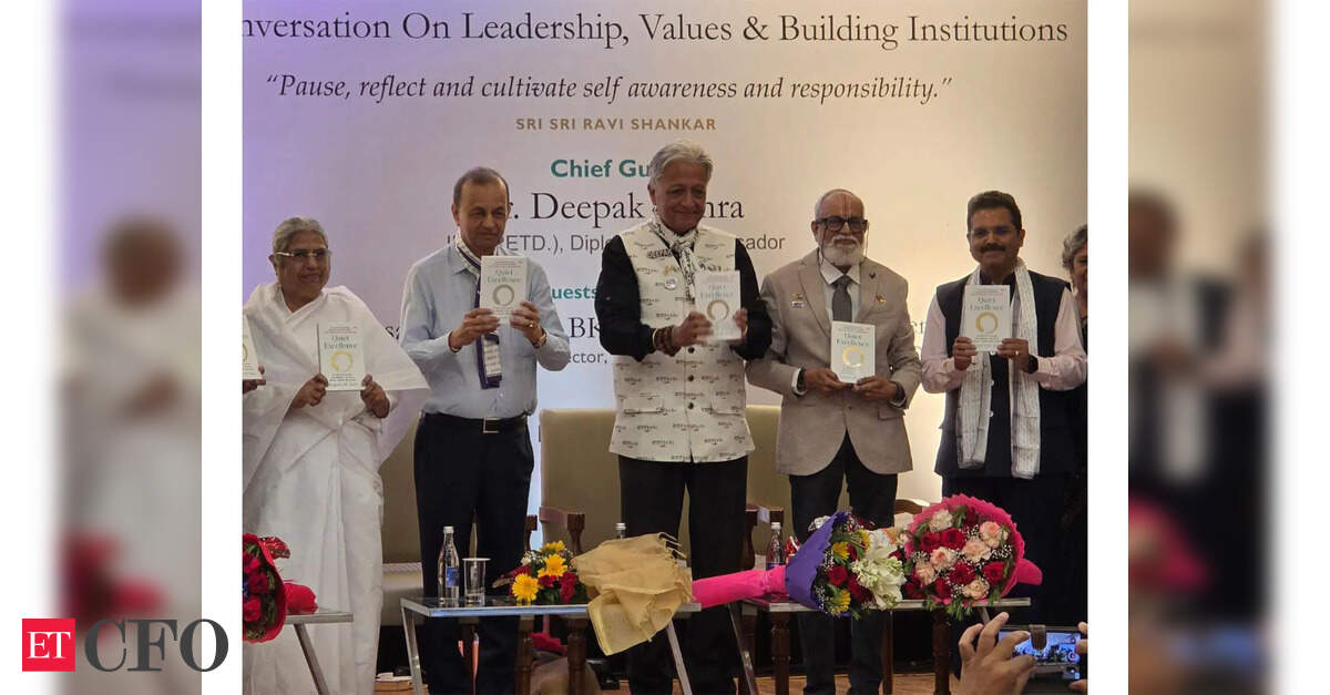 Rajneesh Jain Launches 'Quiet Excellence' Book at Event in New Delhi, ETCFO