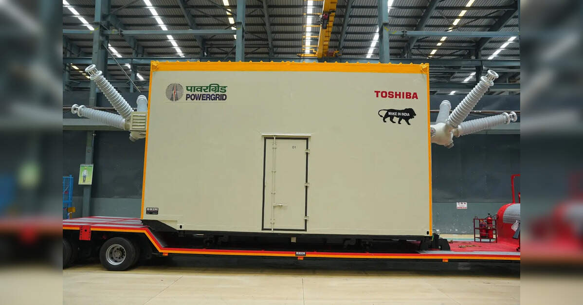 Toshiba delivers indigenous 132kV mobile GIS system to Power Grid ...