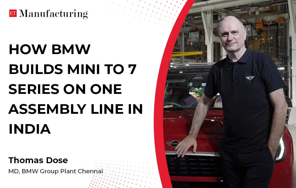 How BMW builds MINI to 7 Series on one assembly line in India | ET ...