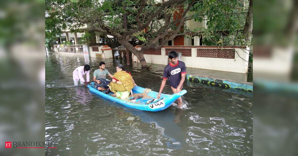 Ola introduces free boat service in Chennai for flood relief, ETBrandEquity