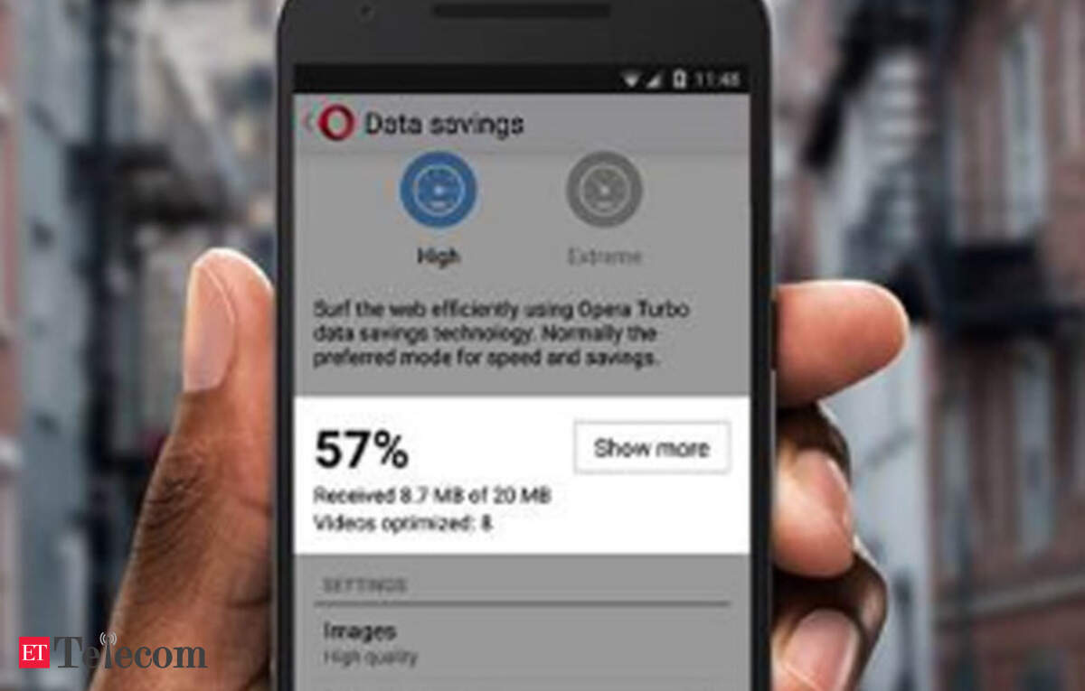 Opera Mini mobile browser users saved 36k TB data in 1 year, Telecom ...