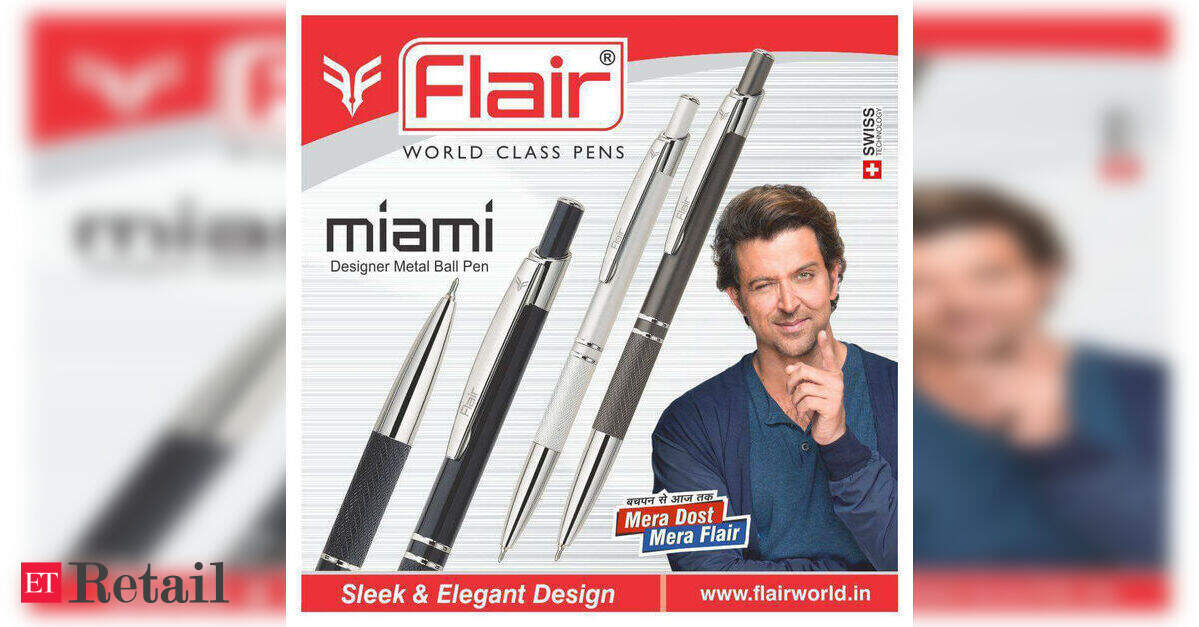 Flair to launch ad for new pens under brand ambassador Hrithik, ETRetail