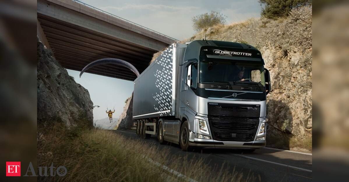 Volvo Trucks: Watch this Volvo Truck towing a paraglider, ETAuto