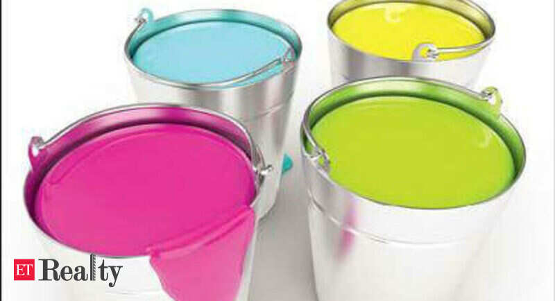 Indian paint industry to grow 43% by 2020, Real Estate News, ET RealEstate
