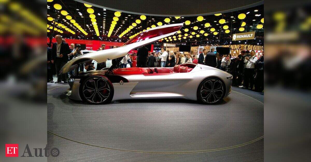 Renault Trezor voted 2016 beautiful concept car at Paris auto festival ...