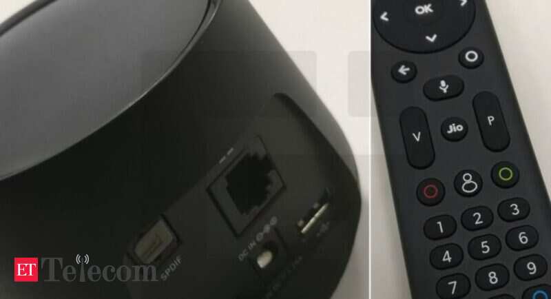 Reliance Jio STB: Leaked picture shows Reliance Jio’s round Set Top Box ...