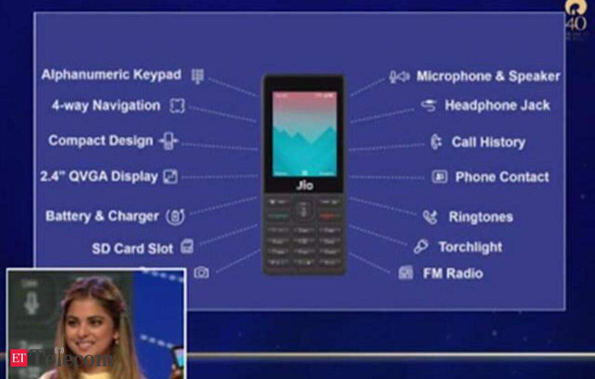 JioPhone first impressions: A quick look at the 4G VoLTE handset, ET ...