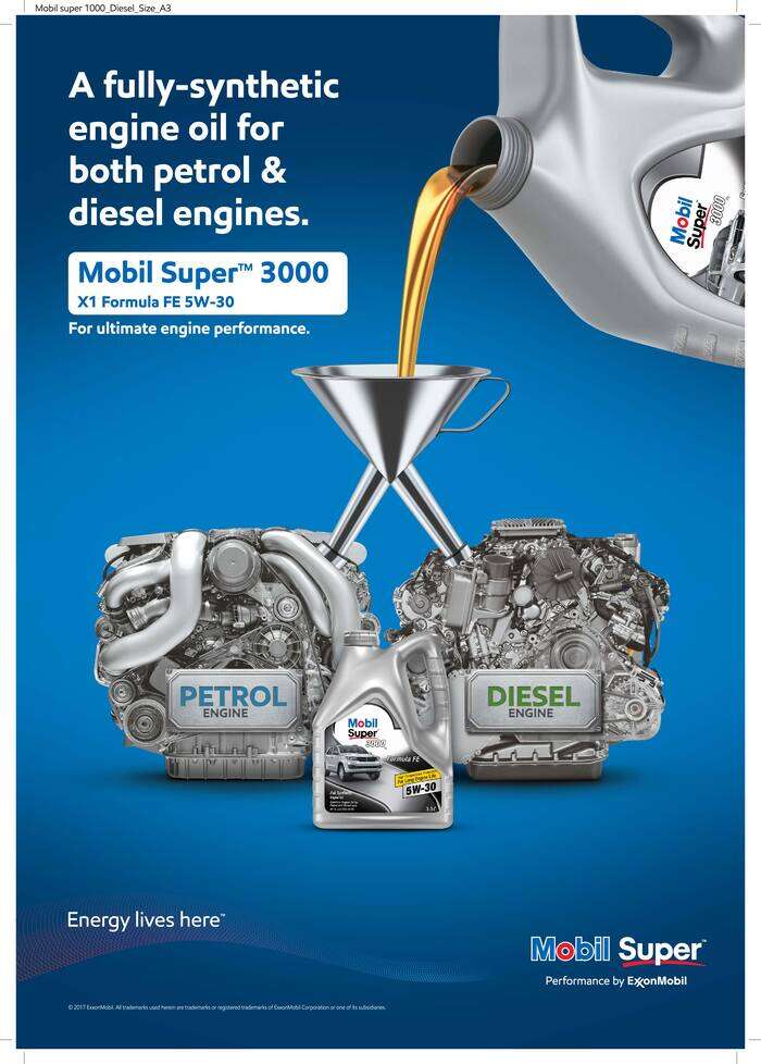 ExxonMobil: ExxonMobil launches oil for petrol and diesel engines in ...