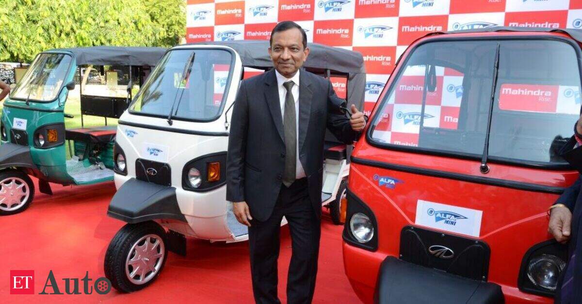 Mahindra: Mahindra launches e-Alfa Mini electric rickshaw, Auto News ...