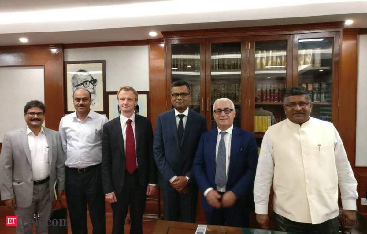 Nunzio Mirtillo: Ravi Shankar Prasad urges Ericsson to start export of ...