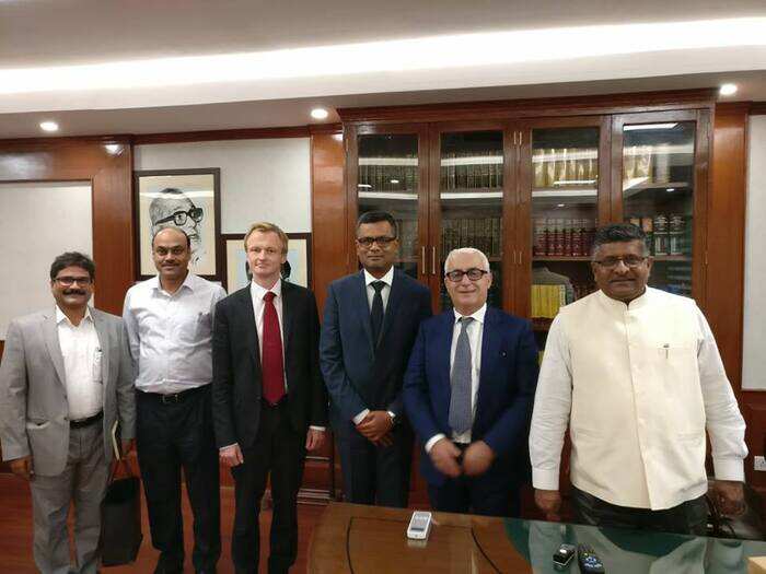 Nunzio Mirtillo: Ravi Shankar Prasad urges Ericsson to start export of ...