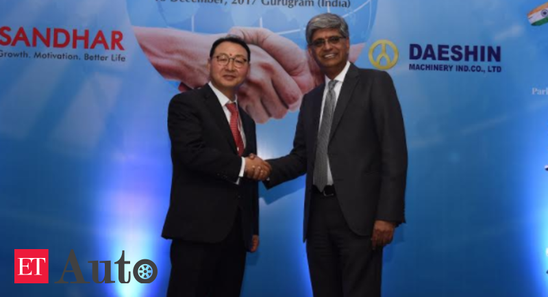 Sandhar Technologies: Sandhar Technologies signs exclusive joint ...