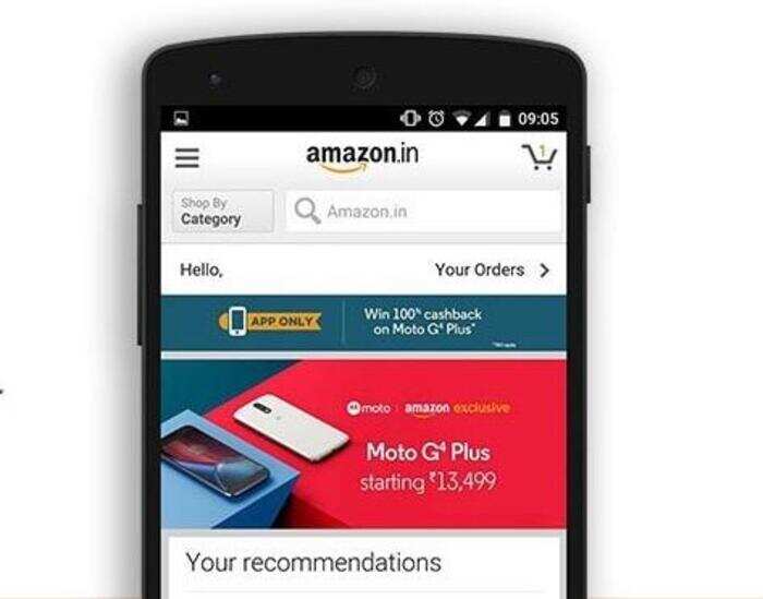 Amazon: Amazon launches mobile prepaid recharge facility in India ...