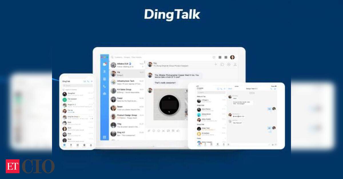 Alibaba backed chat app DingTalk enters India to optimize corporate ...