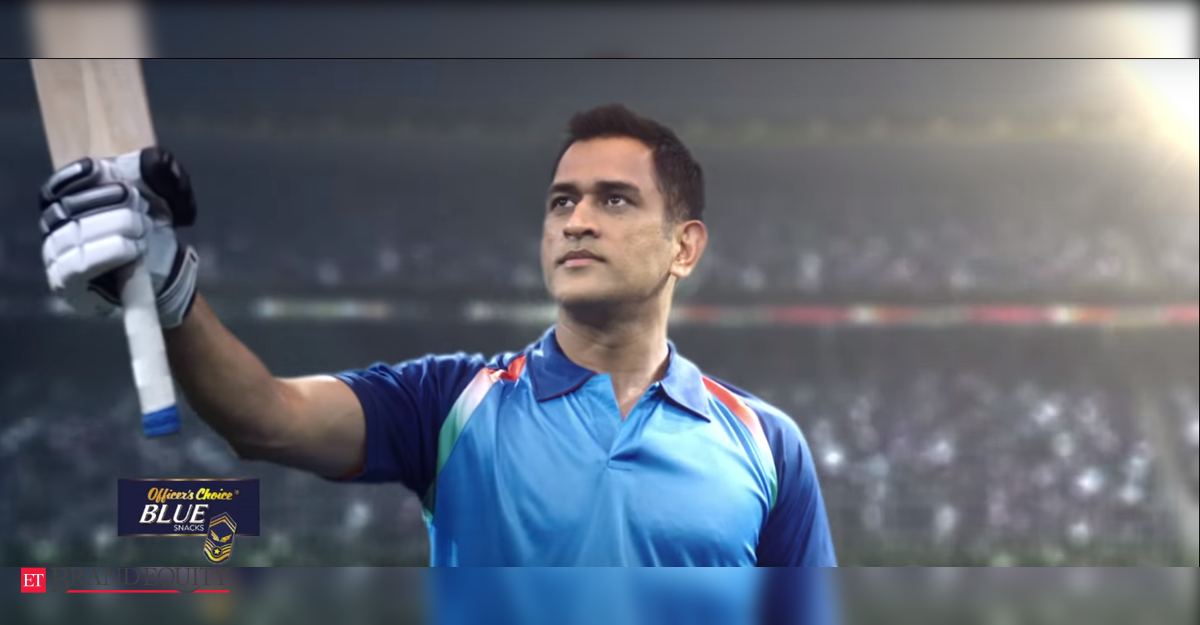 MS Dhoni to Captain Officer’s Choice Blue, ETBrandEquity
