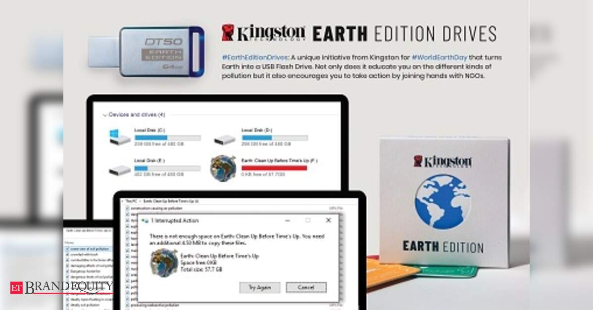 Kingston Technology, InDeed launch ‘Earth Edition’ flash drives on ...