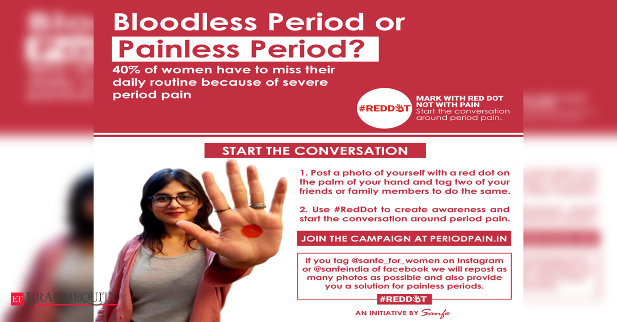 Ad Campaign: Sanfe launches 'Red dot campaign' to spark conversations ...