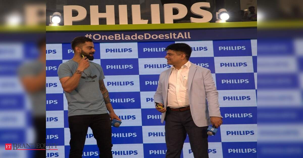Product Launch: Philips launches latest product in male grooming, Virat ...