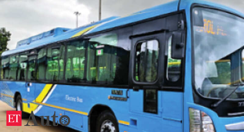 tamil nadu: Tamil Nadu CM launches first electric bus in Chennai on ...