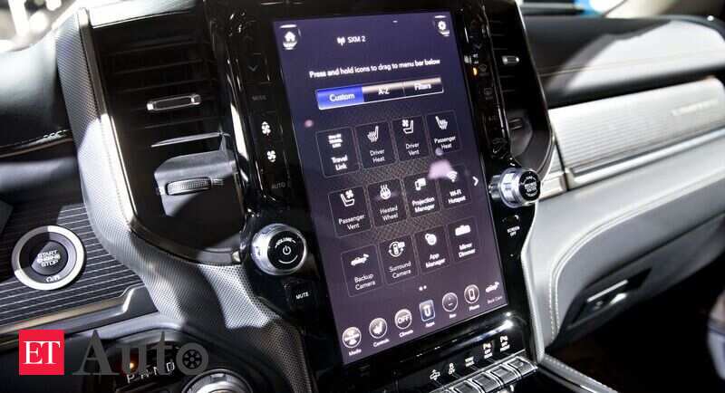 touch screen: Ford to expand F-150 touch screen by 50% to counter Ram ...