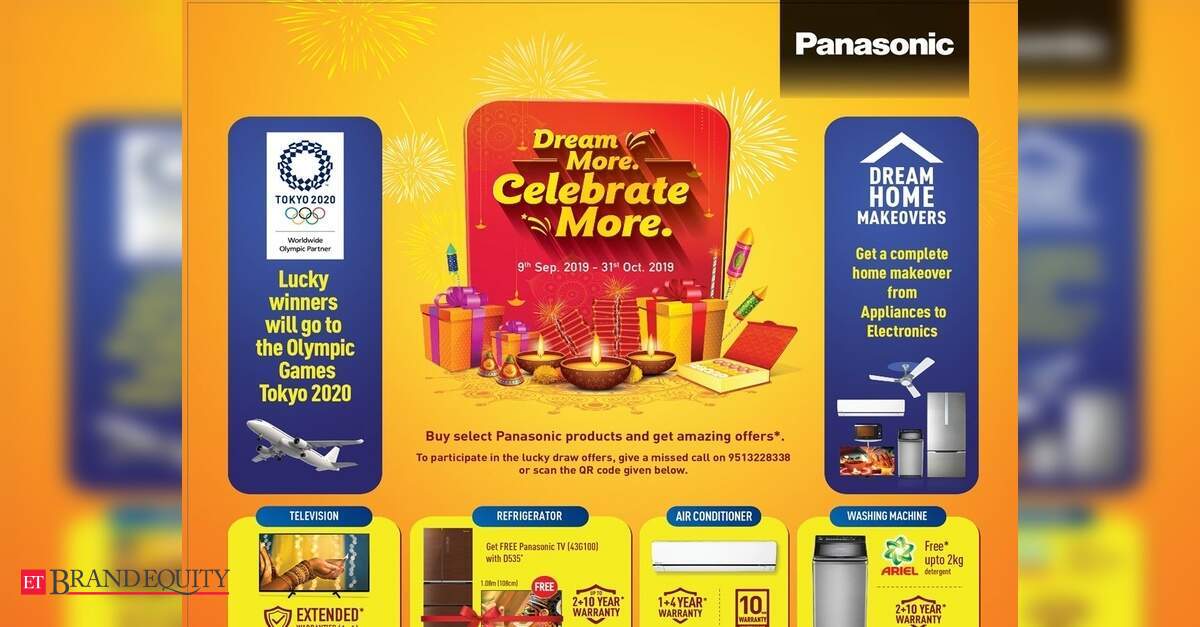 Marketing Campaign: Panasonic rolls out ‘dream more celebrate more ...