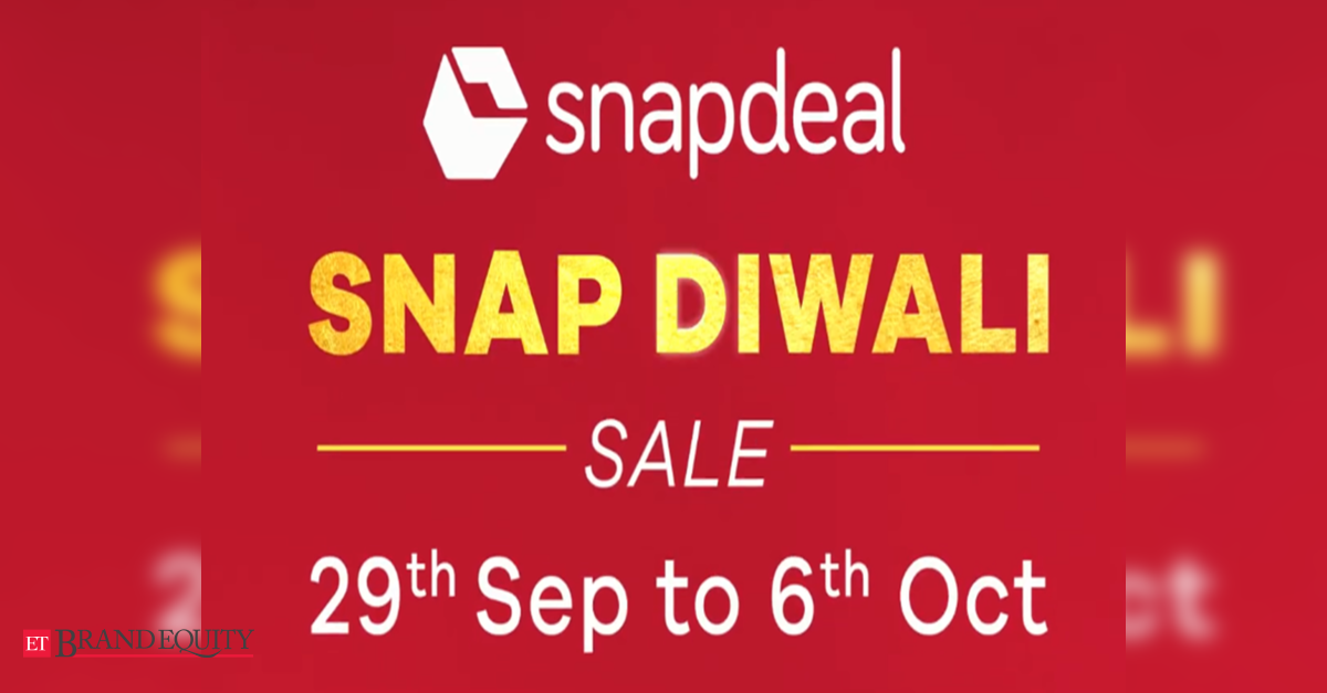 Festive Sale: Snapdeal to kick-start festive season with 8-day ‘Snap ...