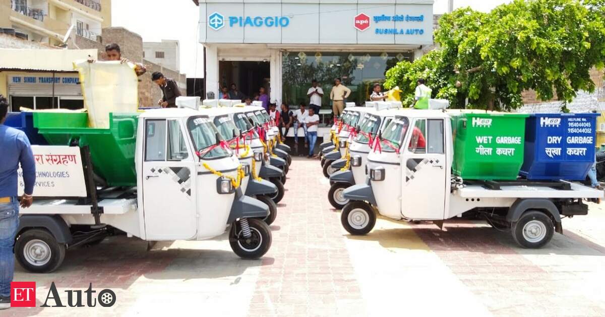 Piaggio: Piaggio receives BS-VI certification for three-wheeler CNG ...